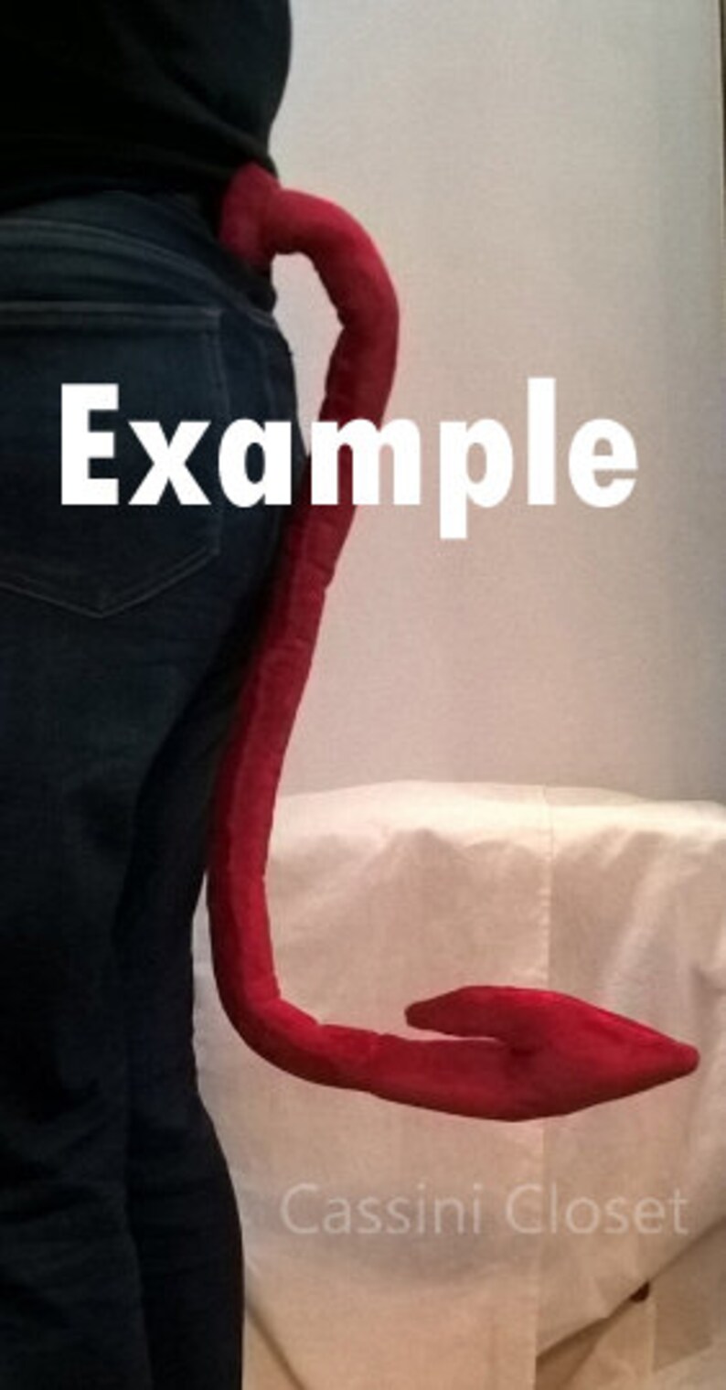Custom Devil Imp Tiefling Costume Tails. - Etsy