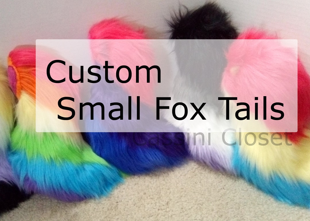 Custom Small Fox Tail - Etsy