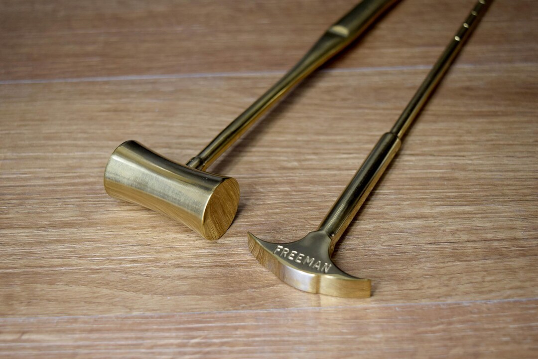 Authentic Lobotomy Orbitoclast & Hammer Surgical Medical Tools Gold ...