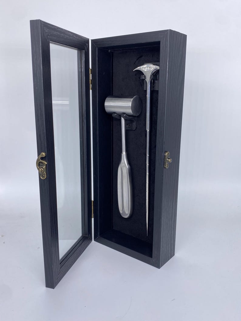 Lobotomy Orbitoclast & Hammer Surgical Medical Tools Shadowbox With ...