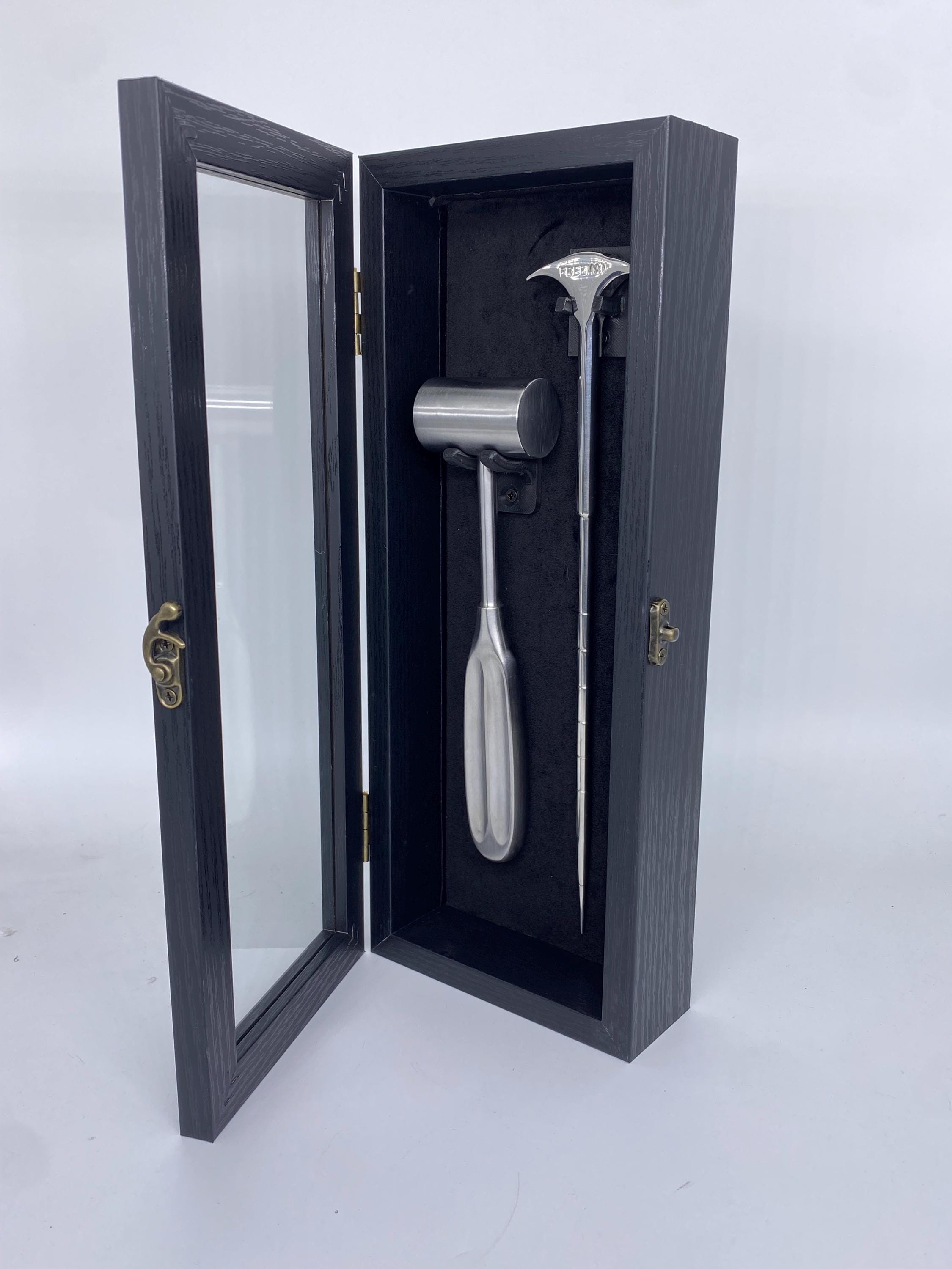Lobotomy Orbitoclast & Hammer Surgical Medical Tools Shadowbox With ...