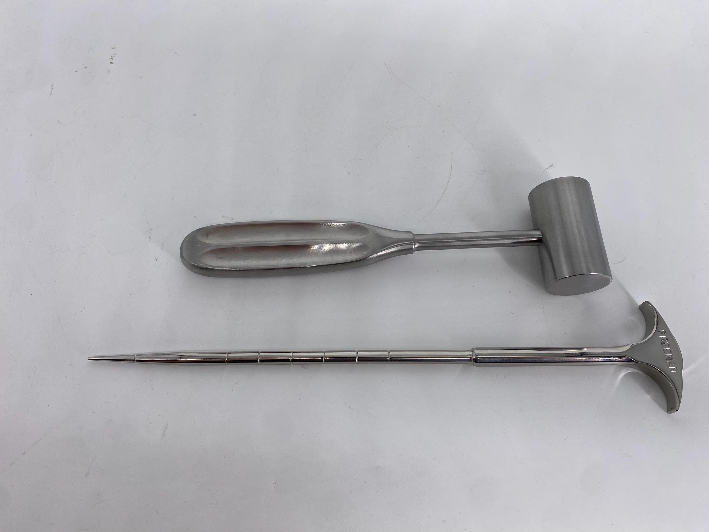 Lobotomy Orbitoclast & Hammer Surgical Medical Tools Shadowbox With ...