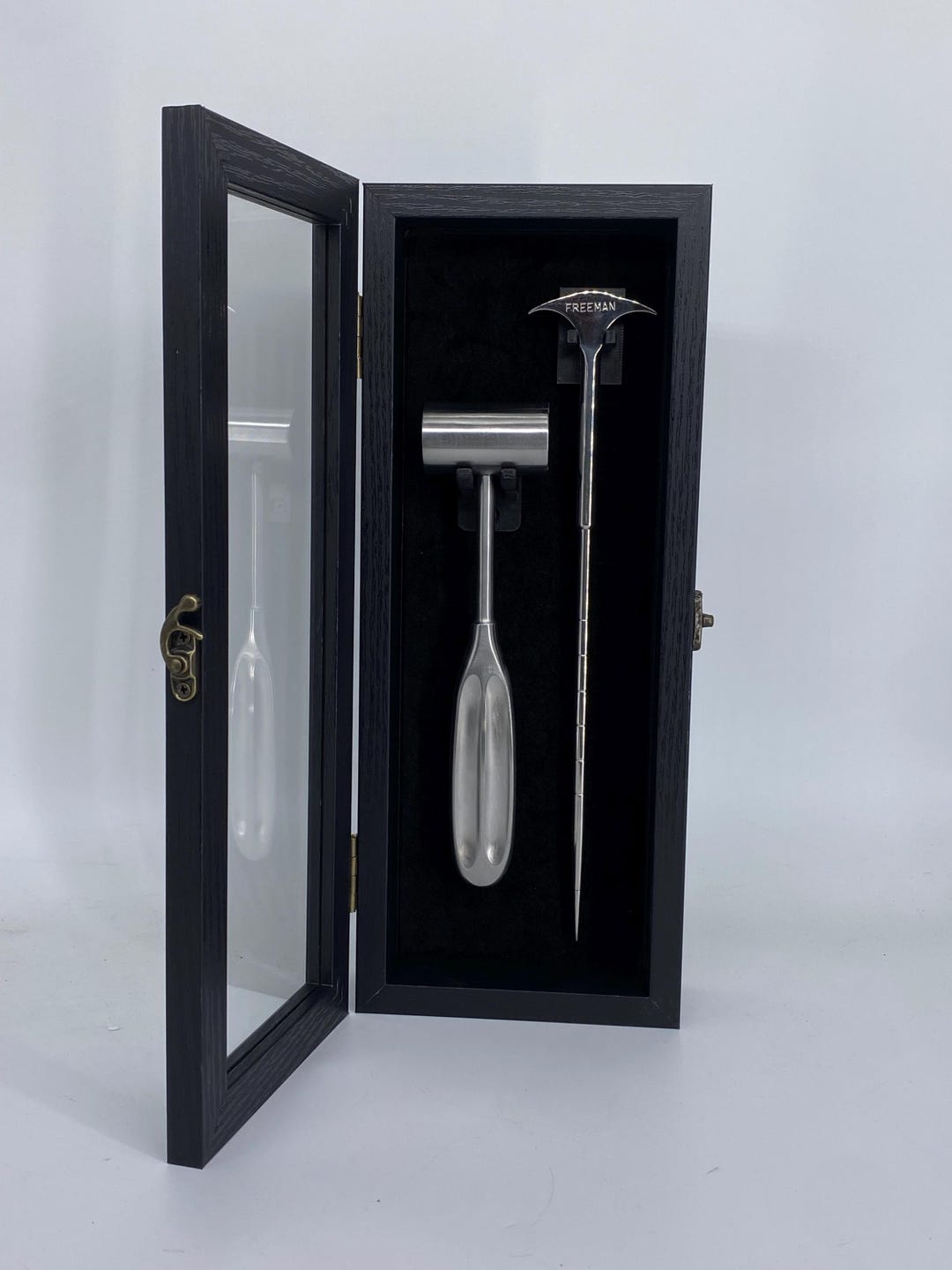 Lobotomy Orbitoclast & Hammer Surgical Medical Tools Shadowbox With ...