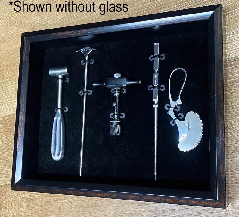 Skull Cranial Trephine Surgical Medical Lobotomy Shadowbox - Etsy