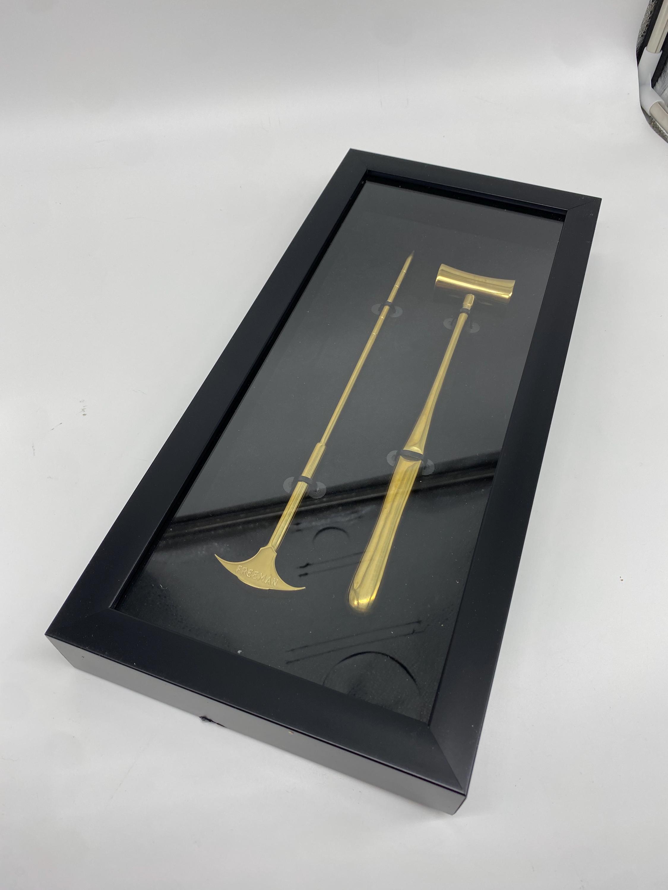 Lobotomy Orbitoclast & Hammer Surgical Medical Tools Shadowbox Tools ...