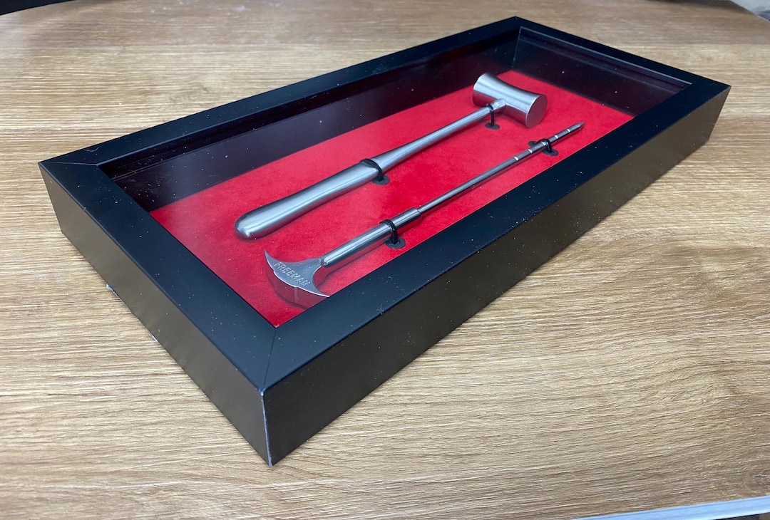 Lobotomy Orbitoclast & Hammer Surgical Medical Tools Shadowbox Not ...