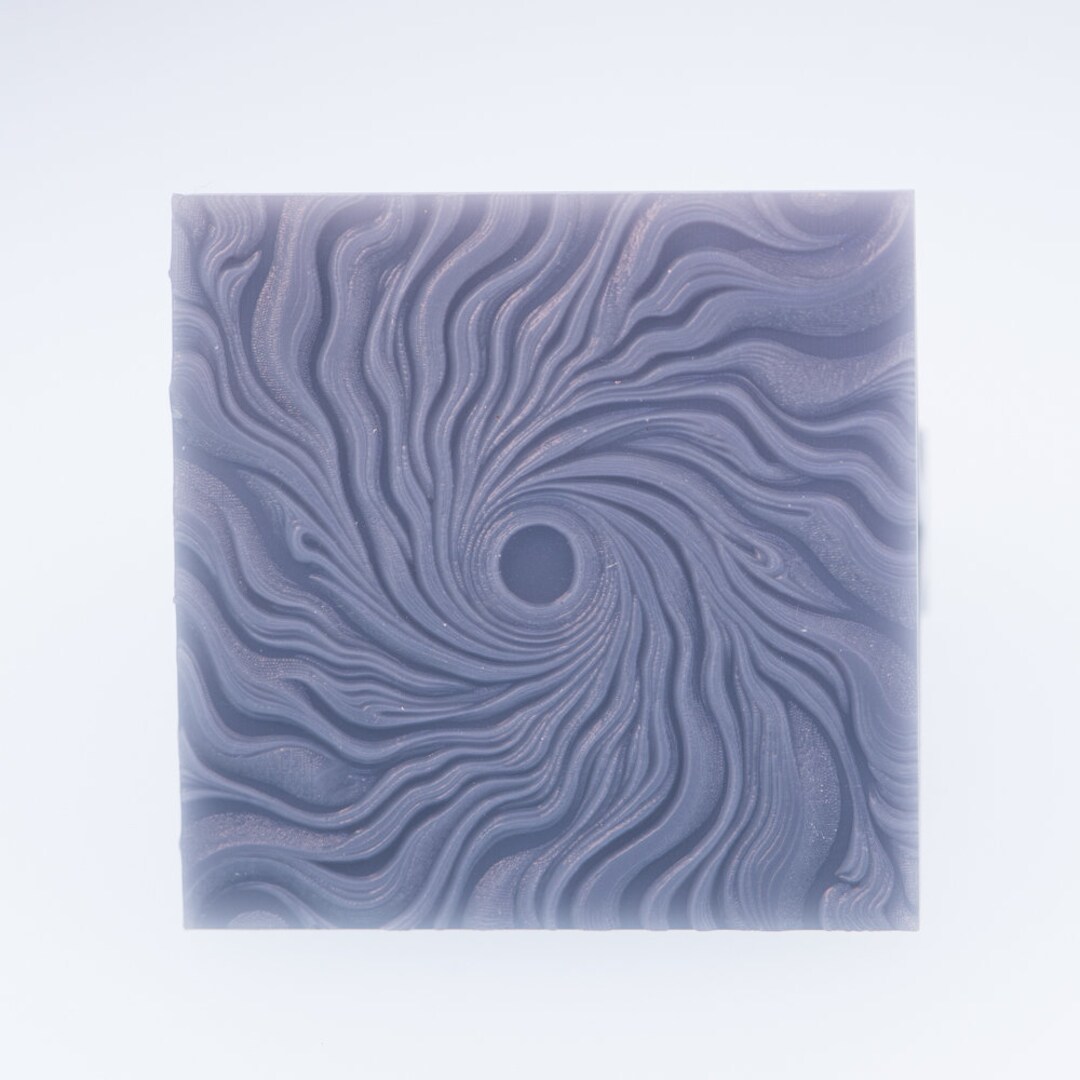 Black Hole HD Texture Stamp 1 for Metal Clay, Polymer Clay, Fimo, High ...