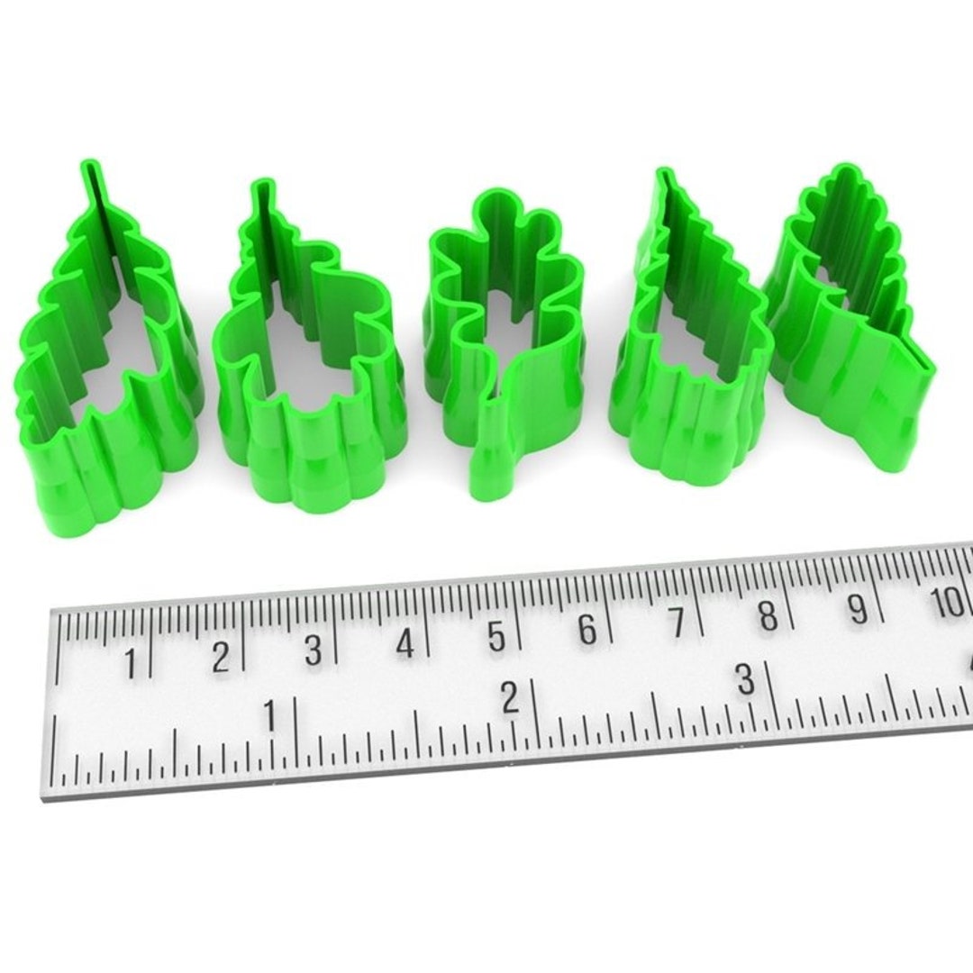 Oak Leaves 2 Cutter Set of (5) - Etsy