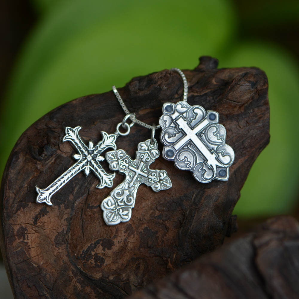 Vintage Crosses Texture Sheet | Etsy