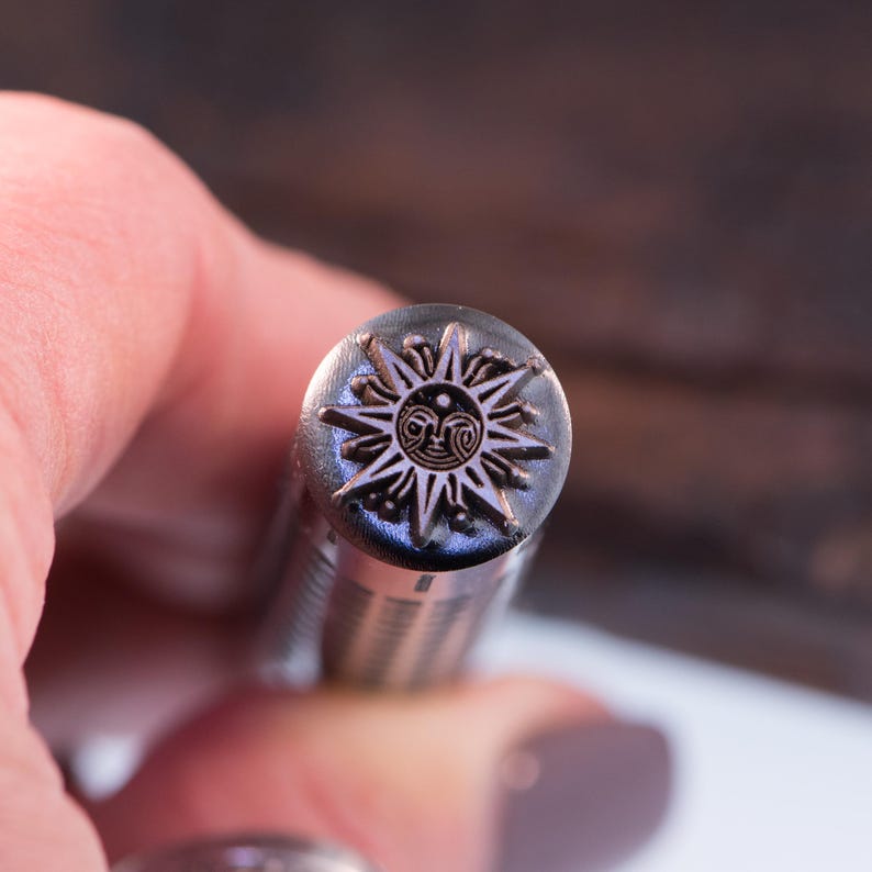 Custom Steel Stamp for Metal & Leather, Jewelry Logo, Hand Stamping ...