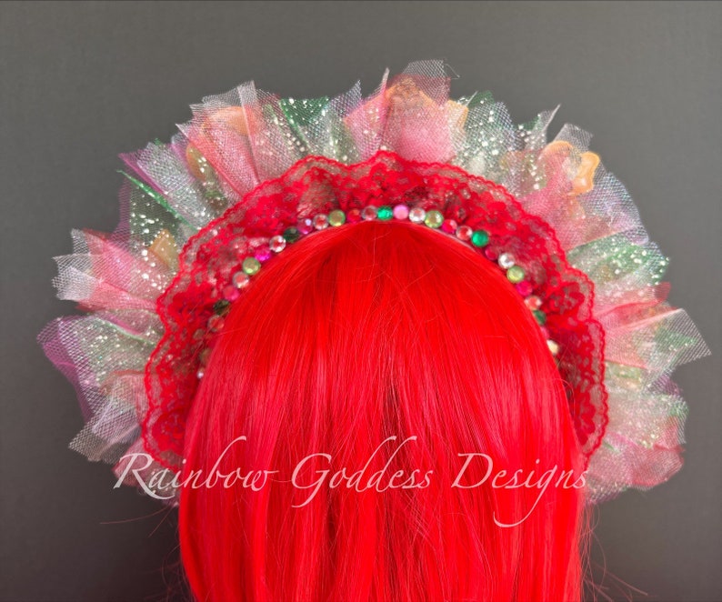 Gingerbread Gum Drop Headdress Peppermint Christmas Headband - Etsy