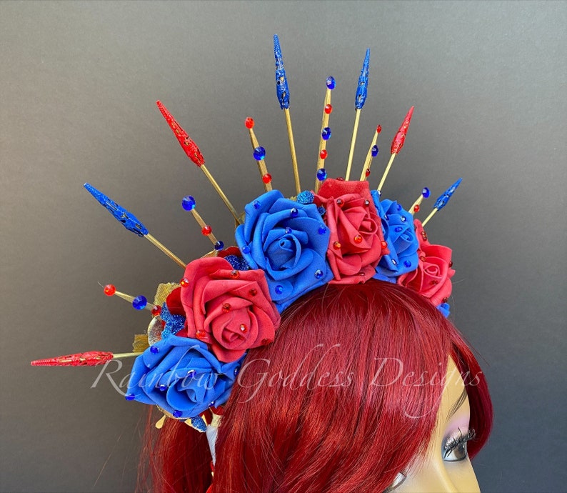 Lady Liberty Crown 4th of July Crown Americana Headpiece - Etsy