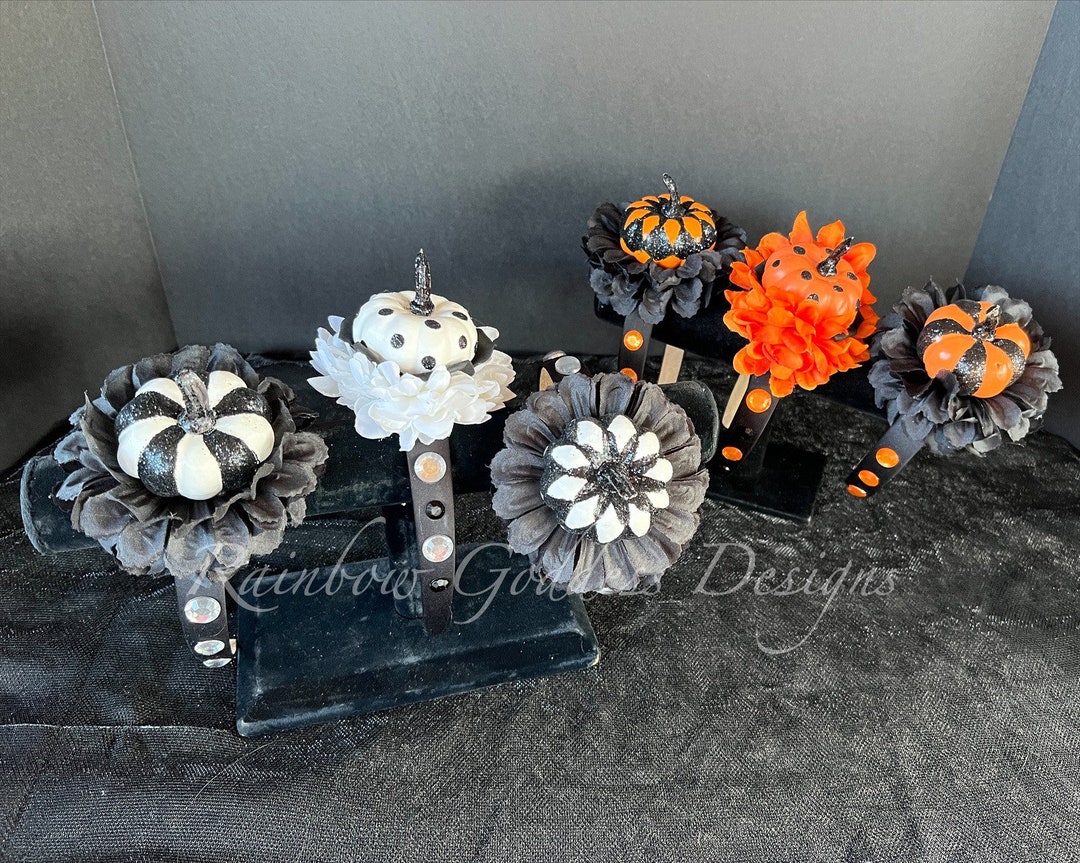 Pumpkin Headbands, Halloween Headbands, Halloween Headpiece, Pumpkin ...