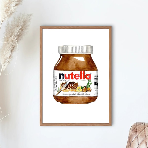 Nutella Print - Etsy