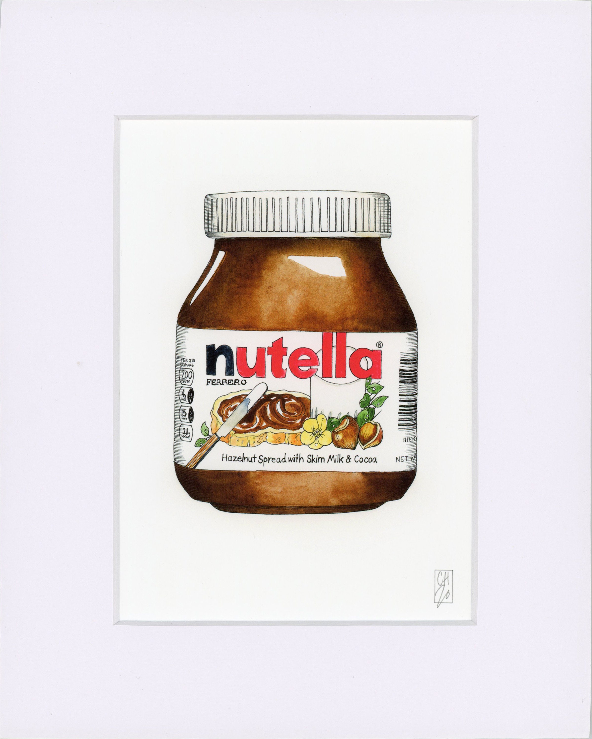 Nutella Sketch