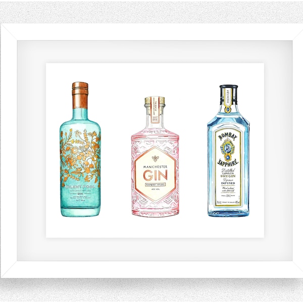Gin Poster - Etsy