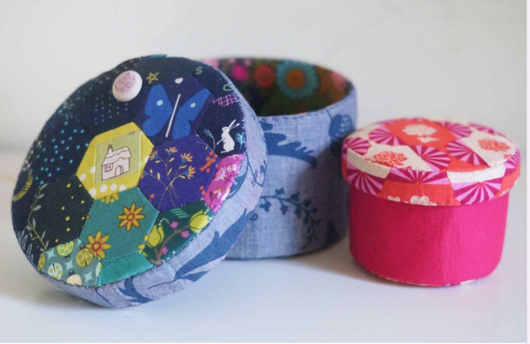 The Circle Box | English Paper Pieced PDF Pattern - Etsy