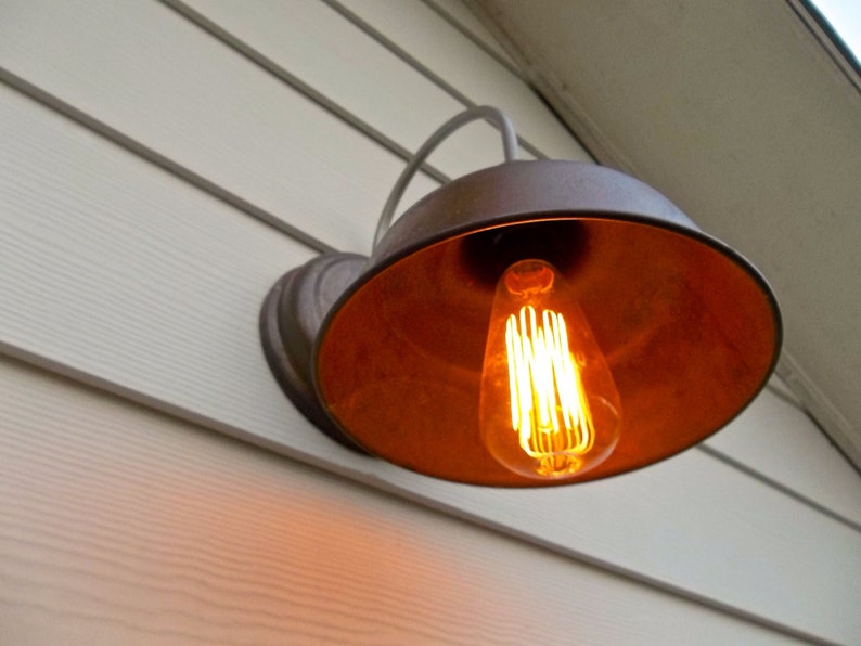 Rustic Outdoor Shed Lights | Etsy