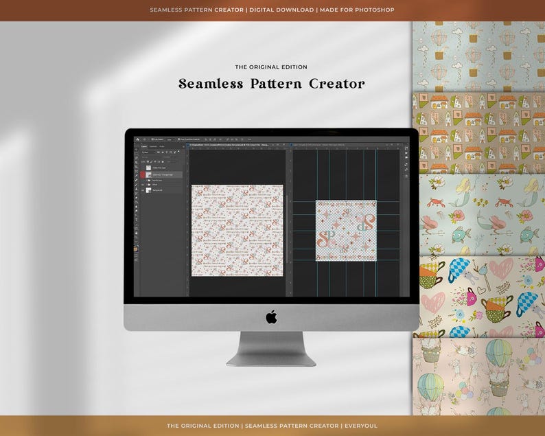 The Original Seamless Pattern Creator, Seamless Pattern Maker, Seamless ...