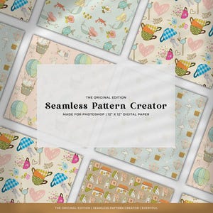 The Original Seamless Pattern Creator, Seamless Pattern Maker, Seamless ...