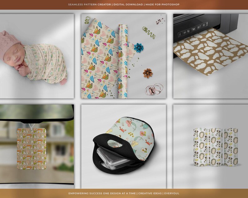 The Original Seamless Pattern Creator, Seamless Pattern Maker, Seamless ...