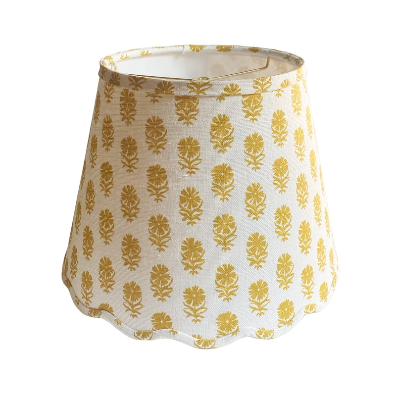Yellow Lamp Shade - Etsy