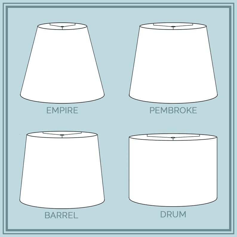 China Blue Chinoiserie Designer Lamp Shade Small - Etsy