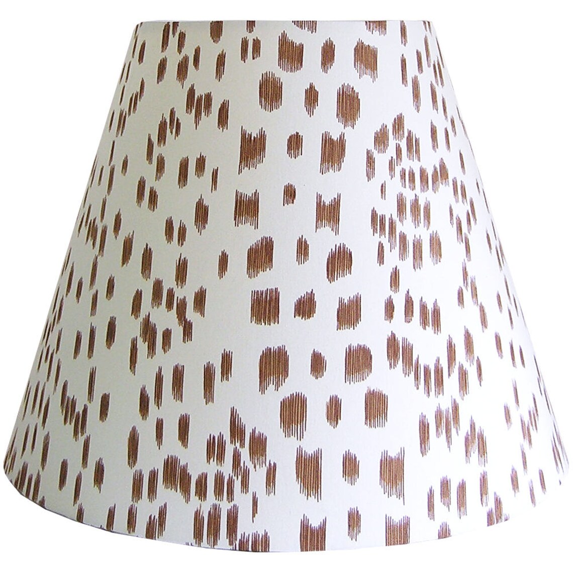 Tan & Brown Abstract Animal Print Lamp Shade - Etsy