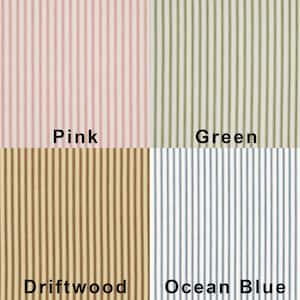 Classic Ticking Stripe Gathered Lamp Shade - Multiple Colors & Sizes - Etsy