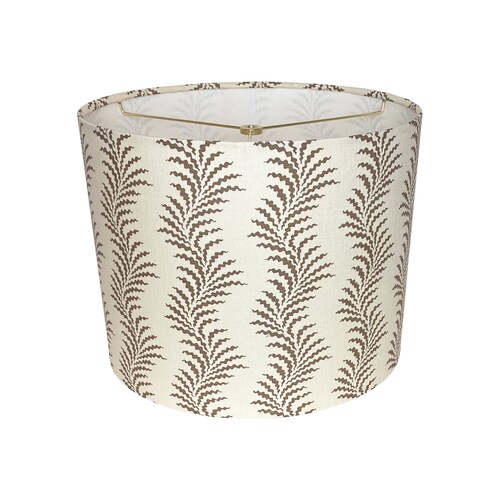 Azure Blue Scrolling Fern Lamp Shade Small - Etsy