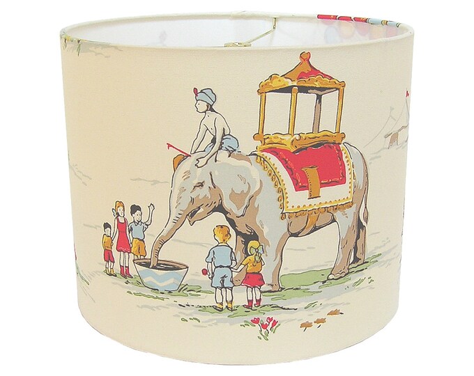 Lamp Shade Lampshade Circus Circus by Alexander Henry Nursery Children ...