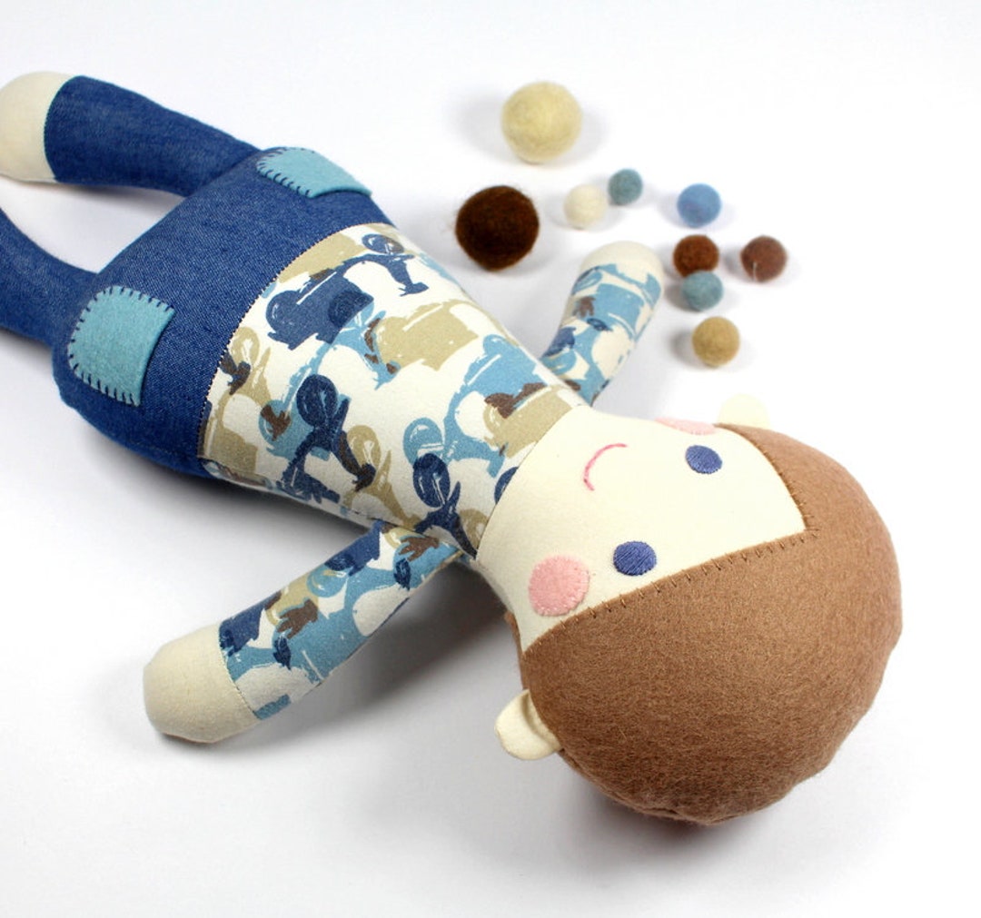 Boy Baby Doll Baby Rag Doll Boy Doll Sammy Doll First - Etsy