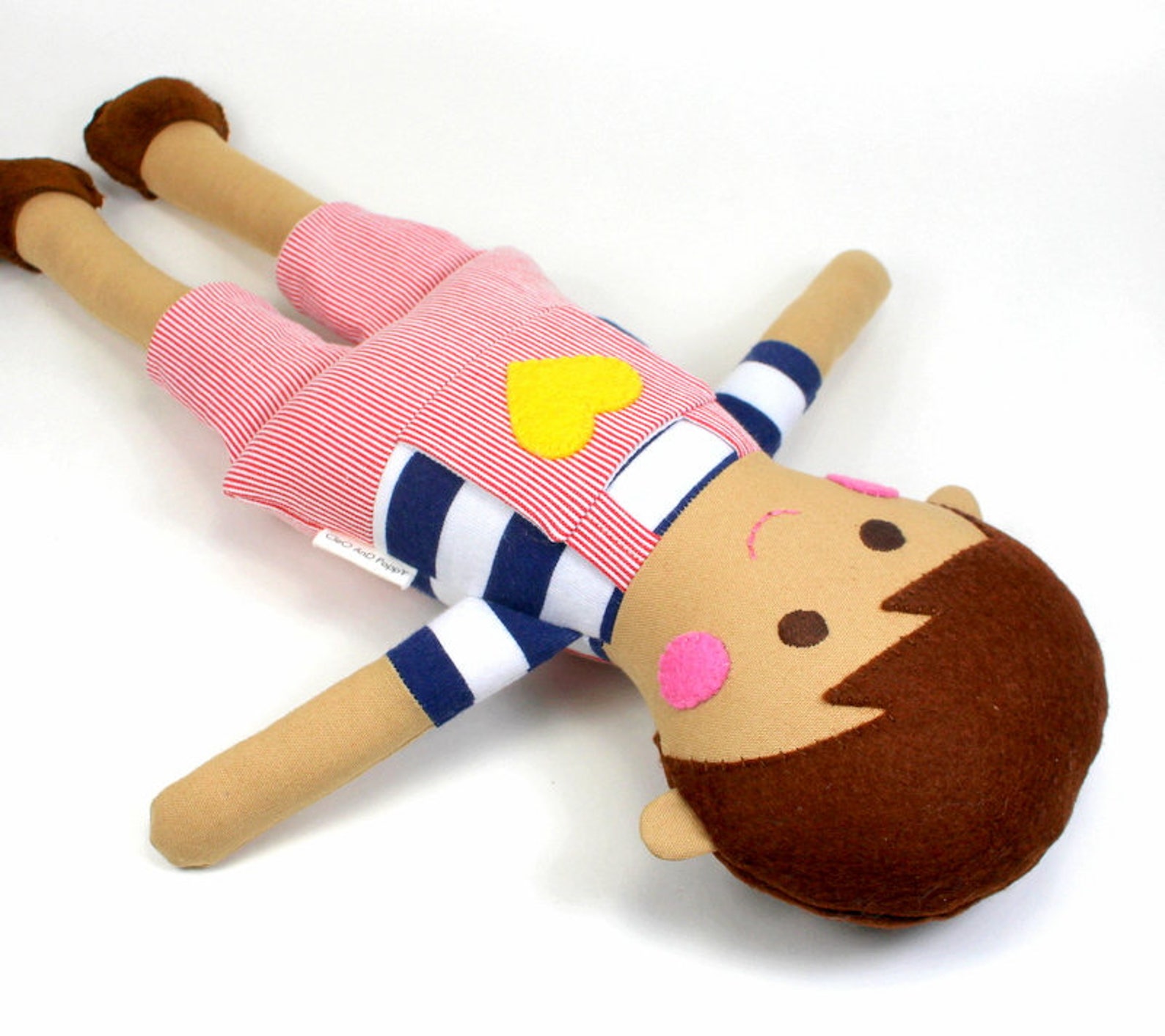 Boy Rag Doll Cloth Doll for Boys Fabric Rag Doll | Etsy