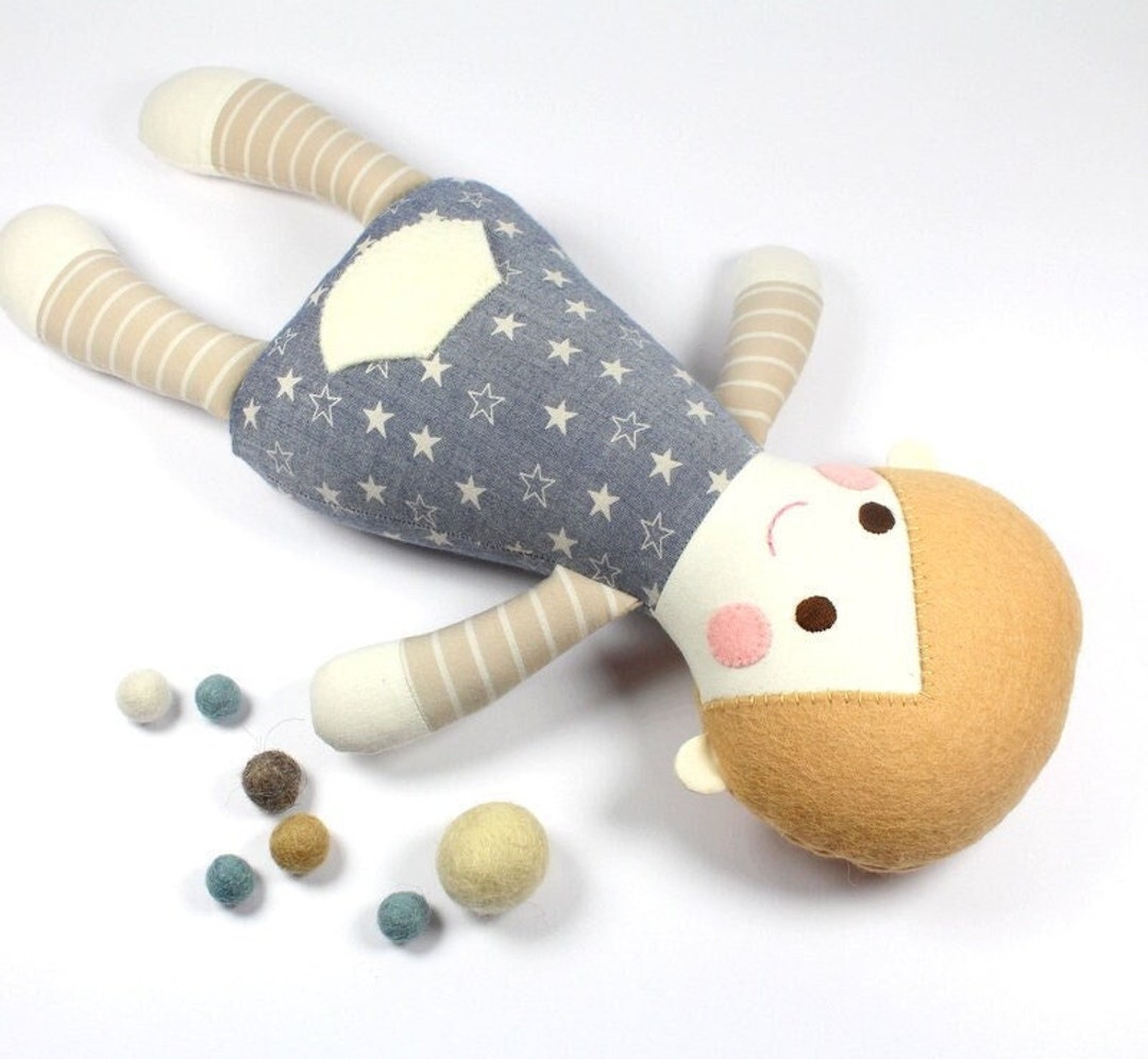 Boy Baby Doll Baby Rag Doll Boy Doll Sammy Doll First - Etsy