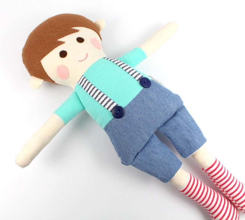 Boy Rag Doll Cloth Doll for Boys Fabric Rag Doll | Etsy