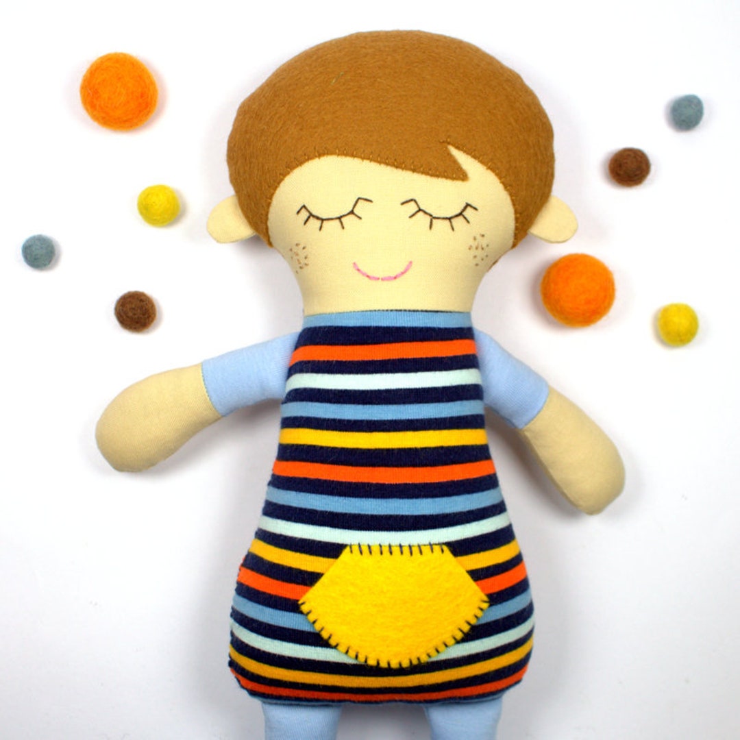 Boy Baby Doll Baby Rag Doll Boy Doll Sammy Doll First Doll Baby Shower ...