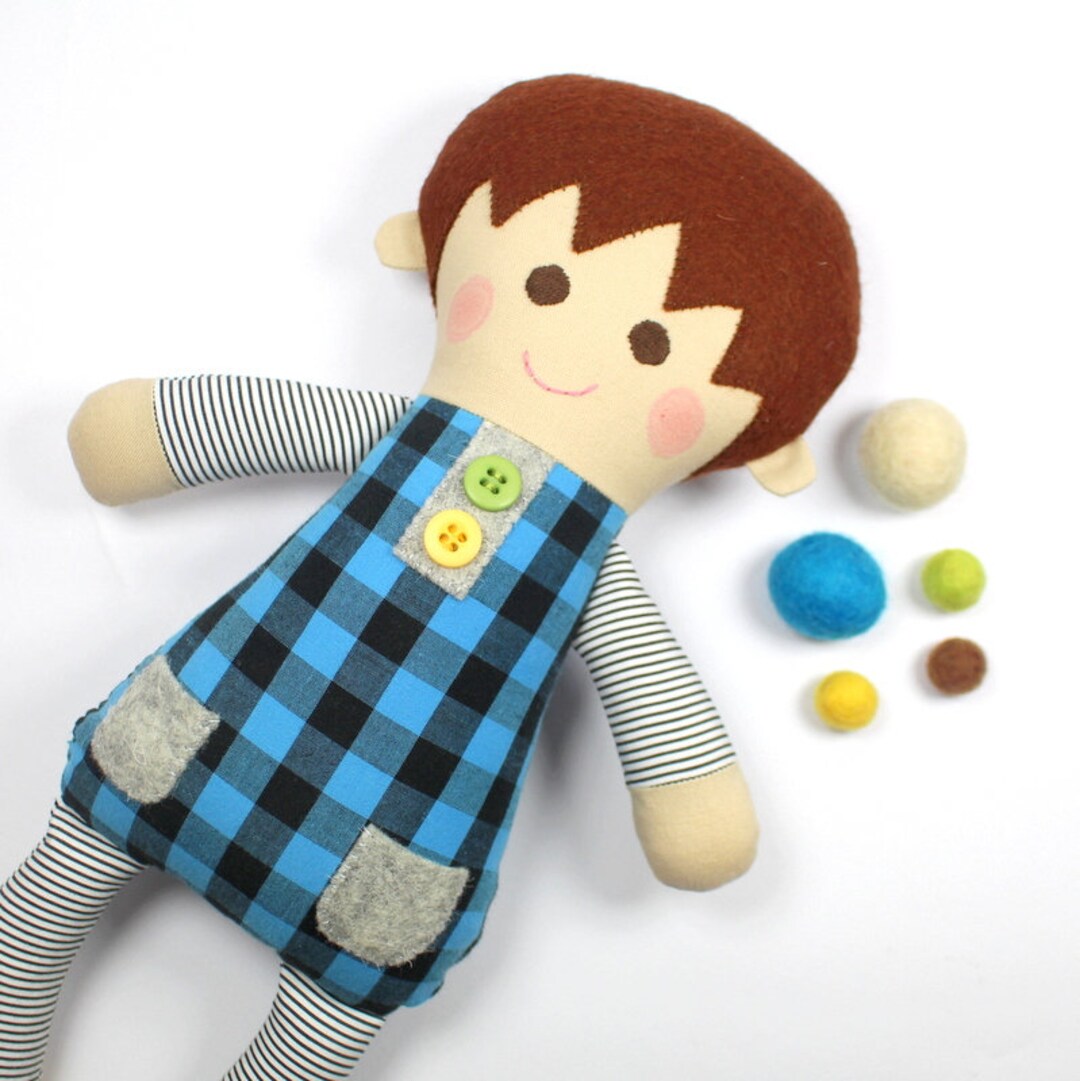 Boy Baby Doll Baby Rag Doll Boy Doll Sammy Doll First Doll Baby Shower ...