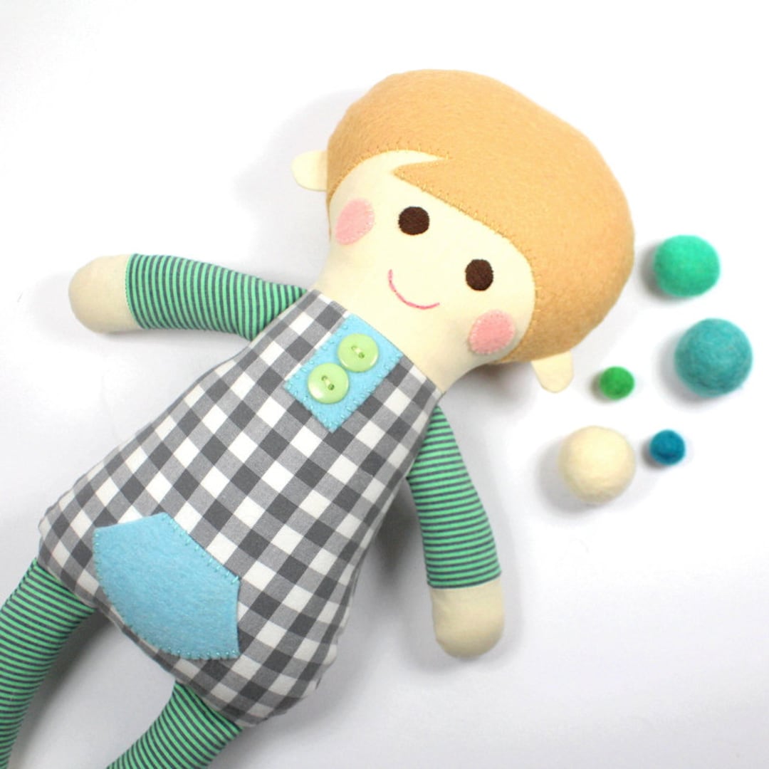 Boy Baby Doll Baby Rag Doll Boy Doll Sammy Doll First Doll Baby Shower ...