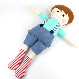 Boy Rag Doll Cloth Doll for Boys Fabric Rag Doll - Etsy