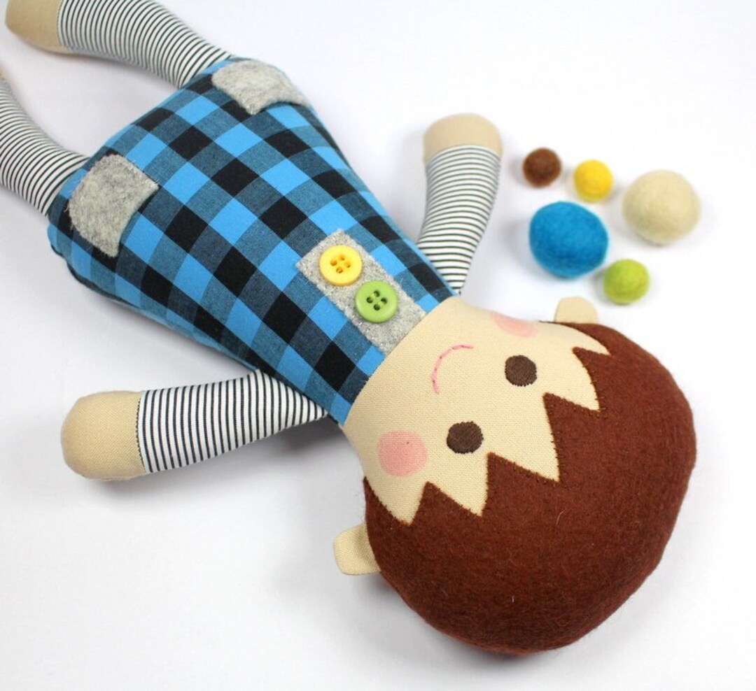 Boy Baby Doll Baby Rag Doll Boy Doll Sammy Doll First - Etsy