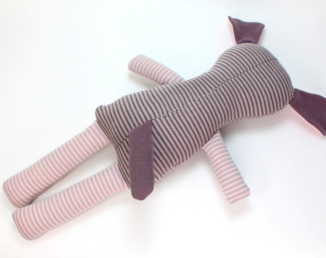 Plush Toy Dog Organic Plush Dog Stuffed Animal Dog - Etsy