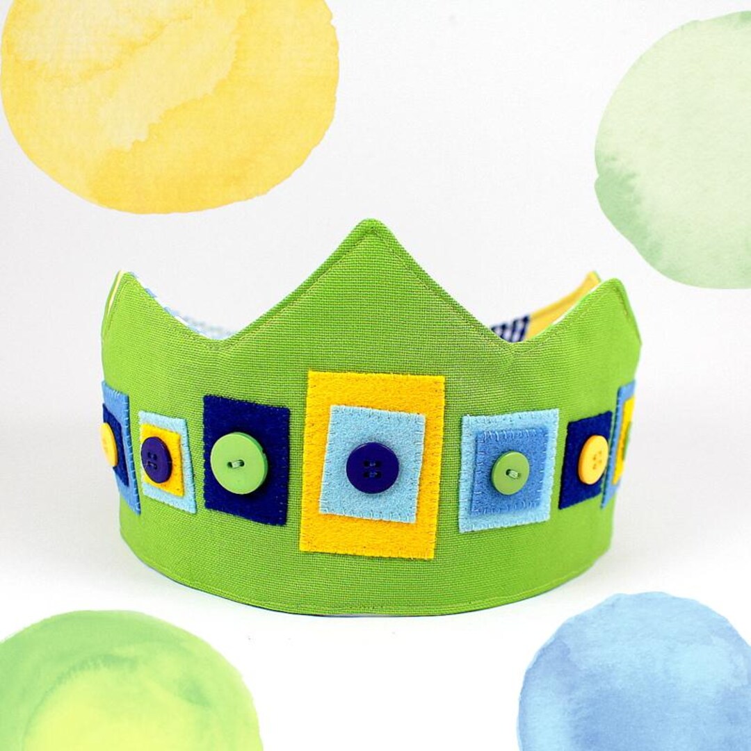 Boy Birthday Crown -crown With Name - Party Crown - Birthday Crown ...