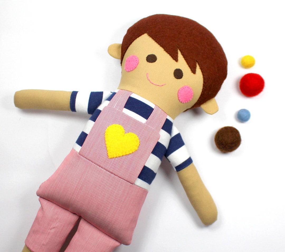 Boy Rag Doll Cloth Doll for Boys Fabric Rag Doll Baby - Etsy