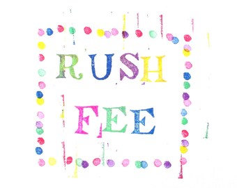 RUSH FEE - Etsy
