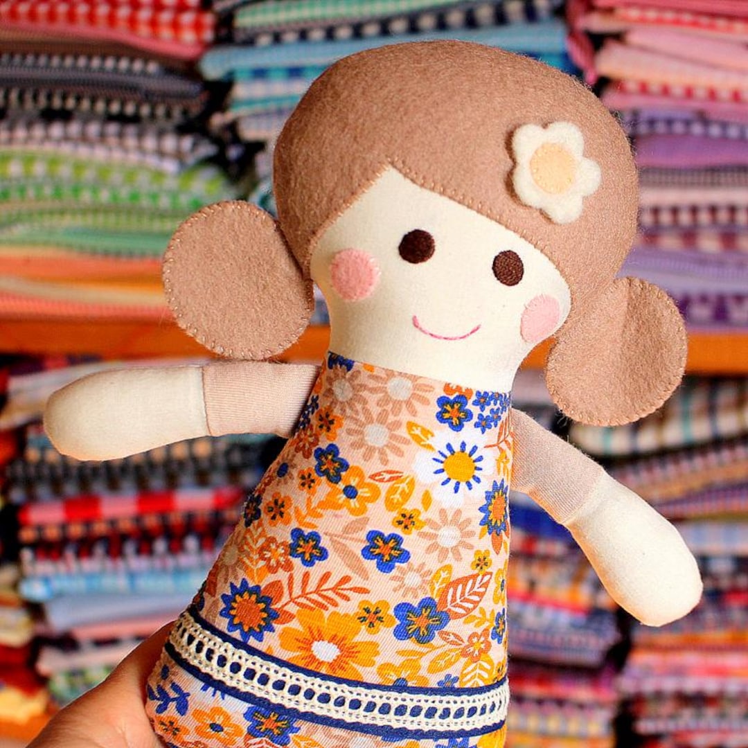 Waldorf Baby Doll Soft Baby Toys First Baby Doll First Doll Baby Shower ...