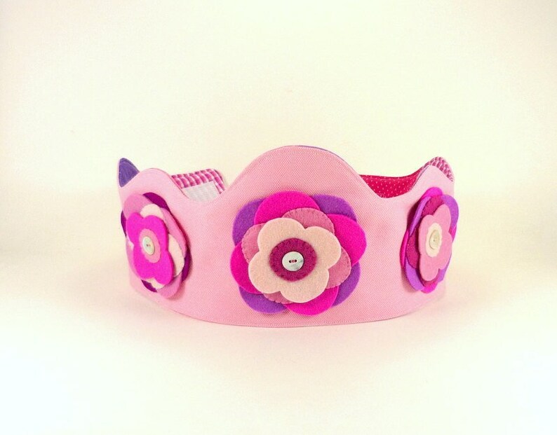 Pink Princess Crown Perfect for Birthdays or Dress-up - Etsy