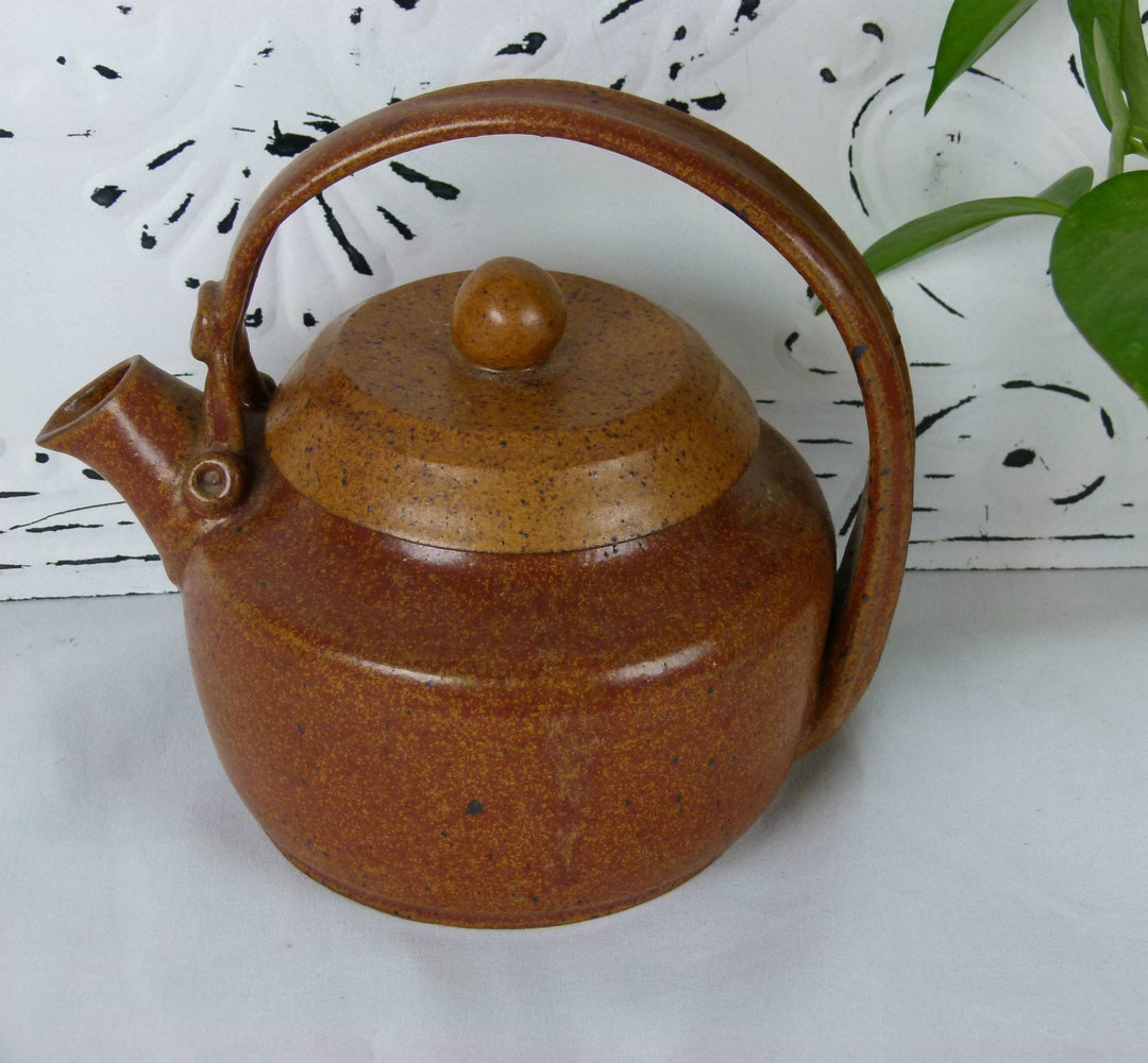 Arts & Crafts Pottery Tea Pot With Lid Appalachian Pottery Signed 2/75 ...