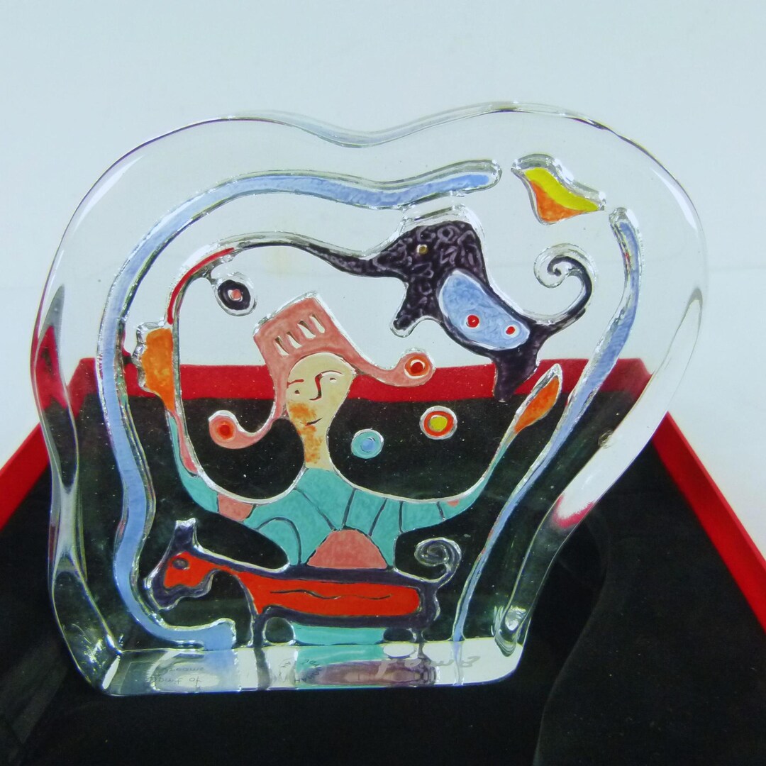 Matt Lamb Spirit of DREAMS Art Glass Sculpture | Signed | New in Box - Etsy