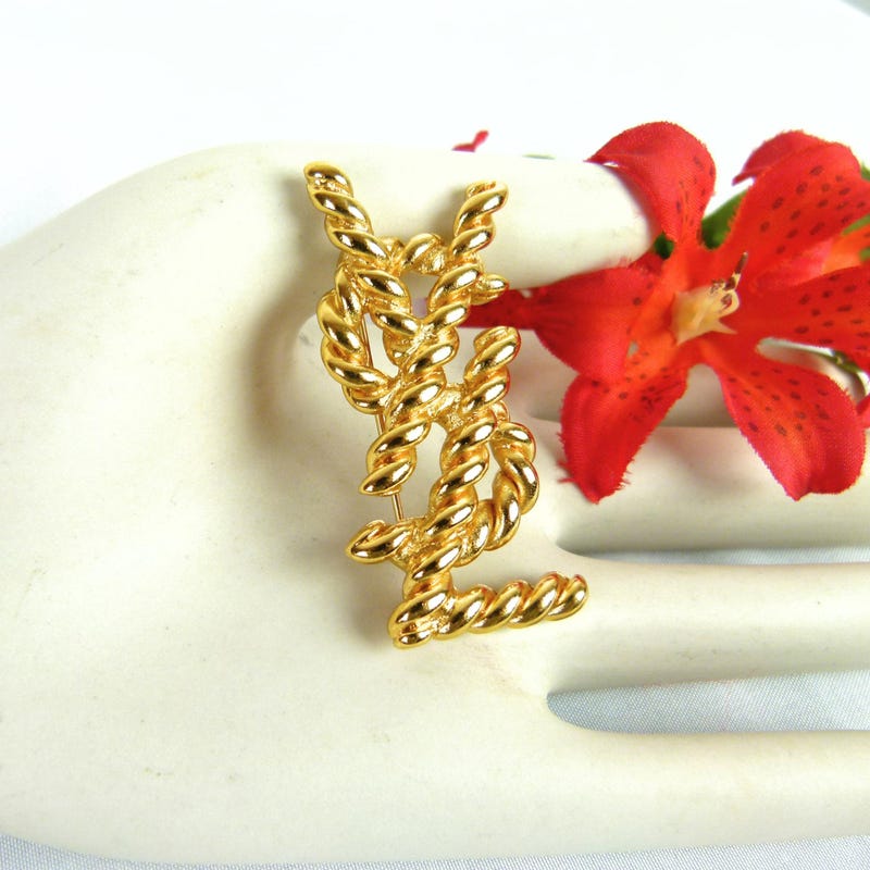 Ysl Brooch - Etsy