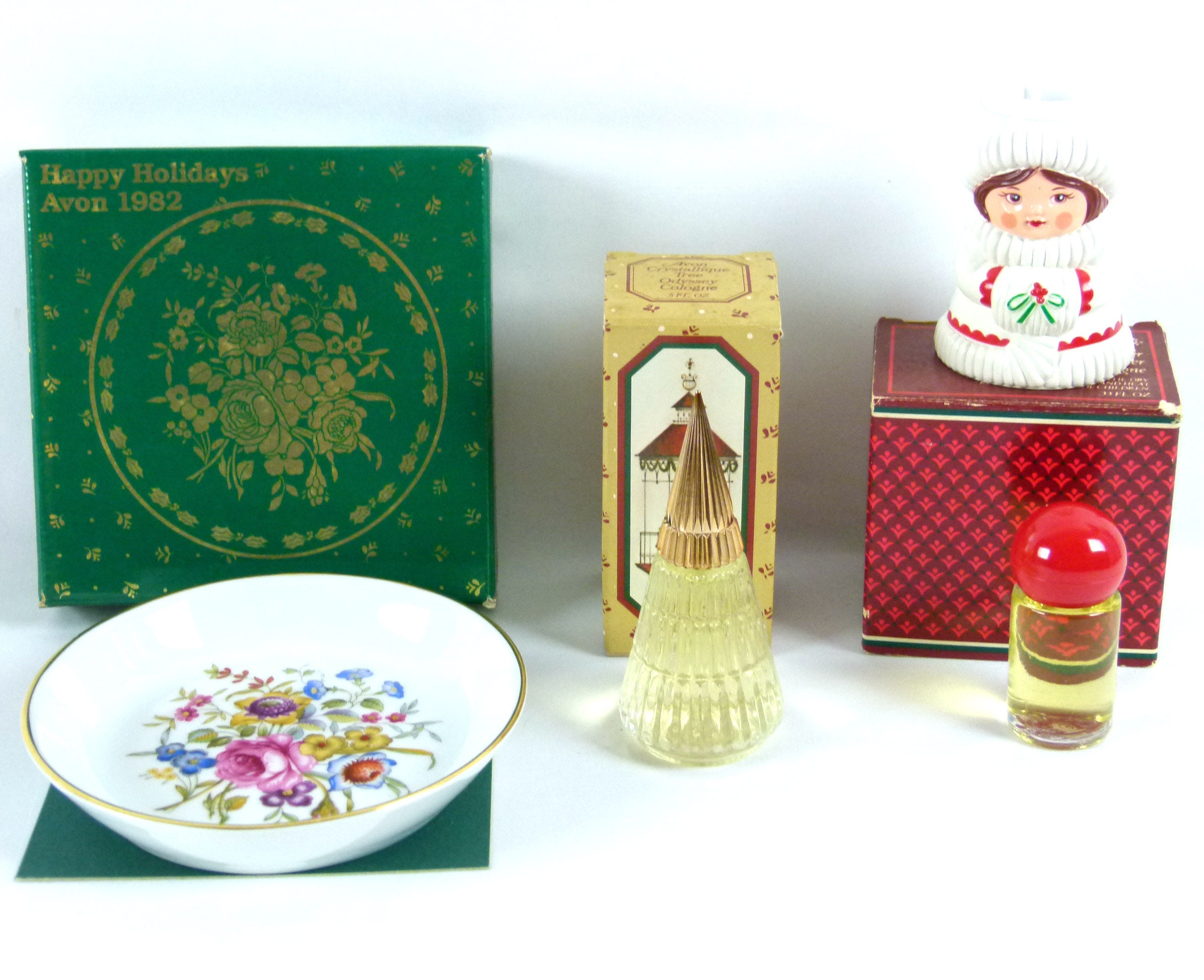 AVON Happy Holidays Tree Odyssey Cologne Charmer - Etsy